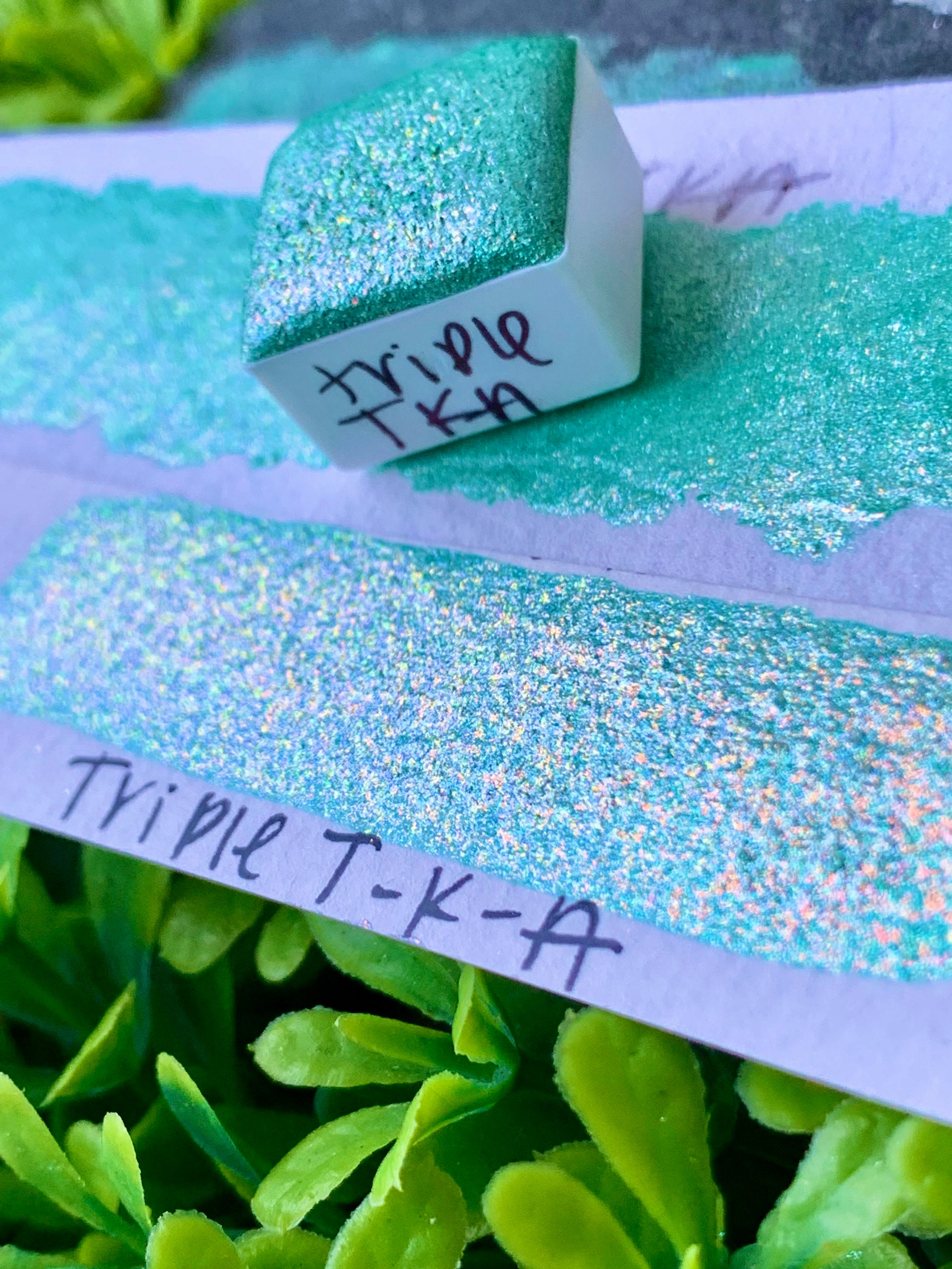 Triple TKA Handmade Watercolors Handmade Paint - Etsy