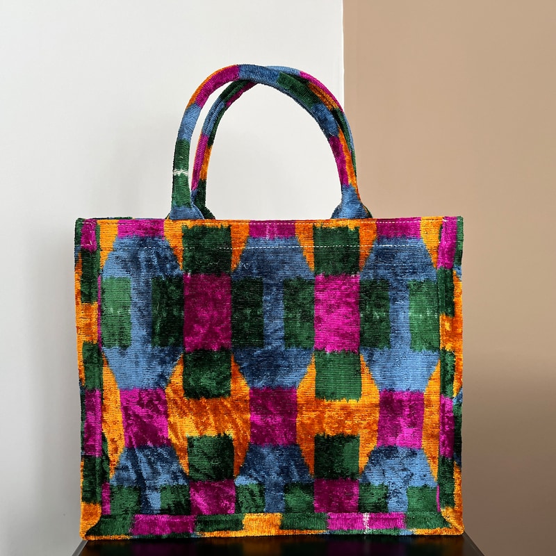 Colorful Tote Bag - Etsy