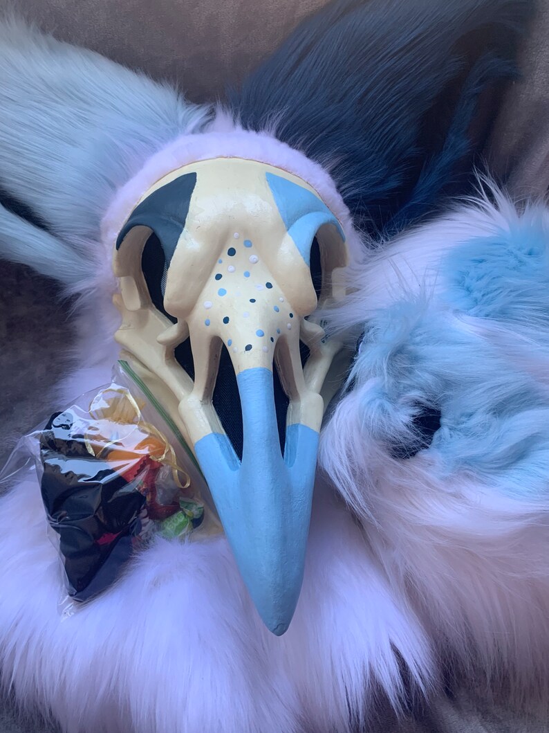 Skull Crow Fursuit Partial - Etsy