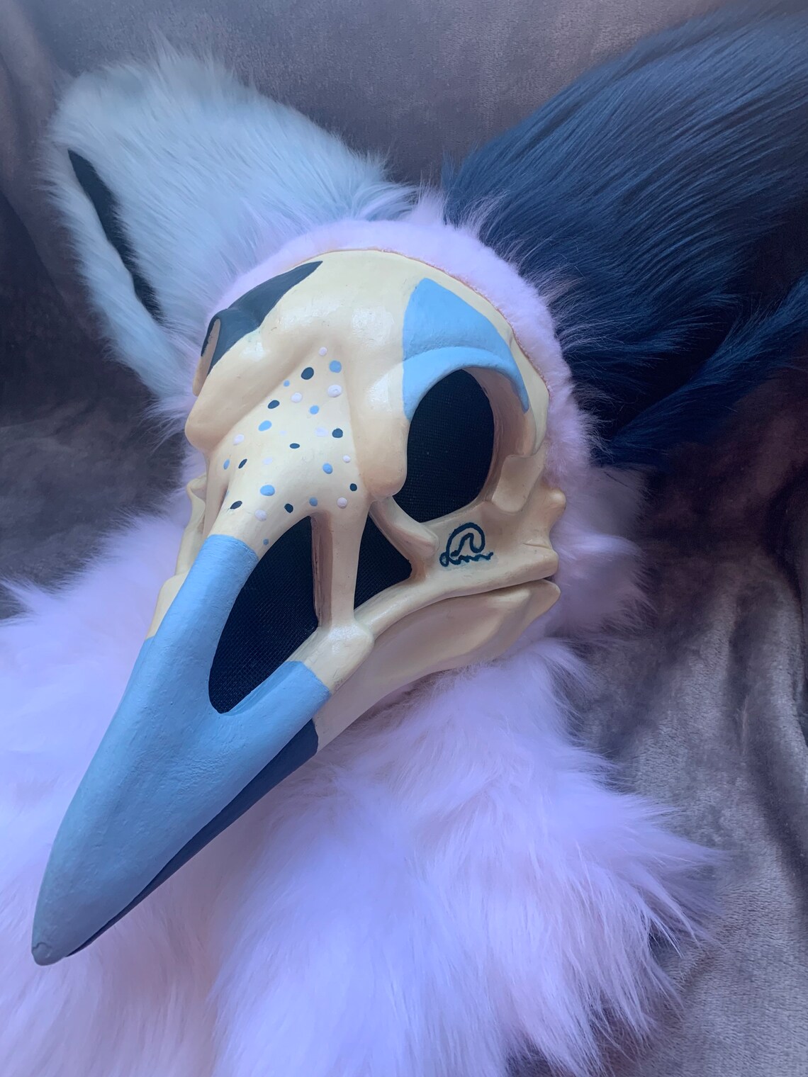 Skull Crow Fursuit Partial - Etsy