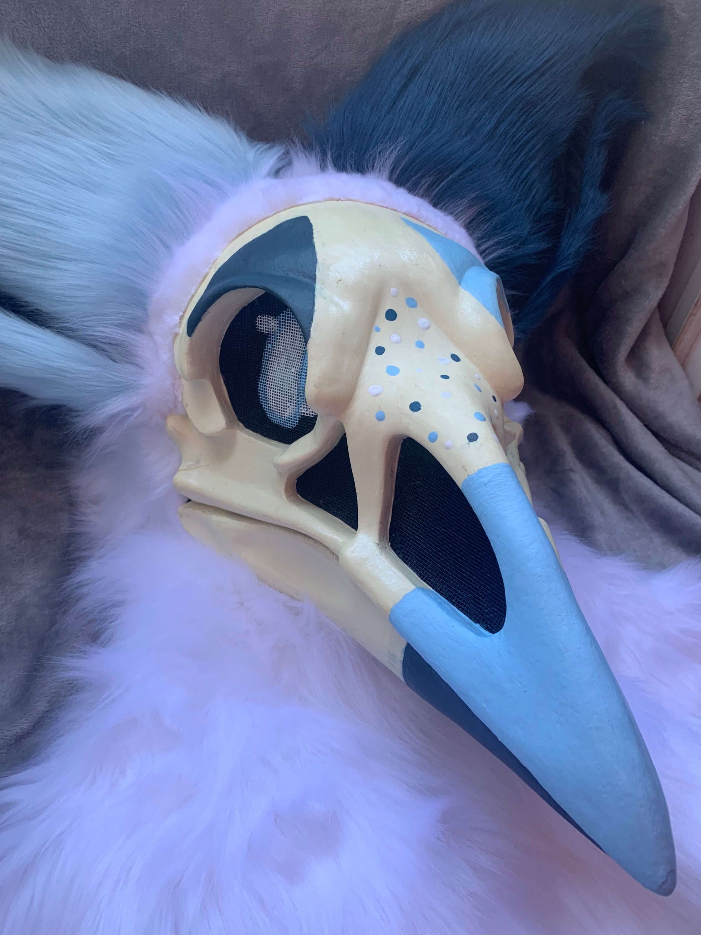 Skull Crow Fursuit Partial - Etsy