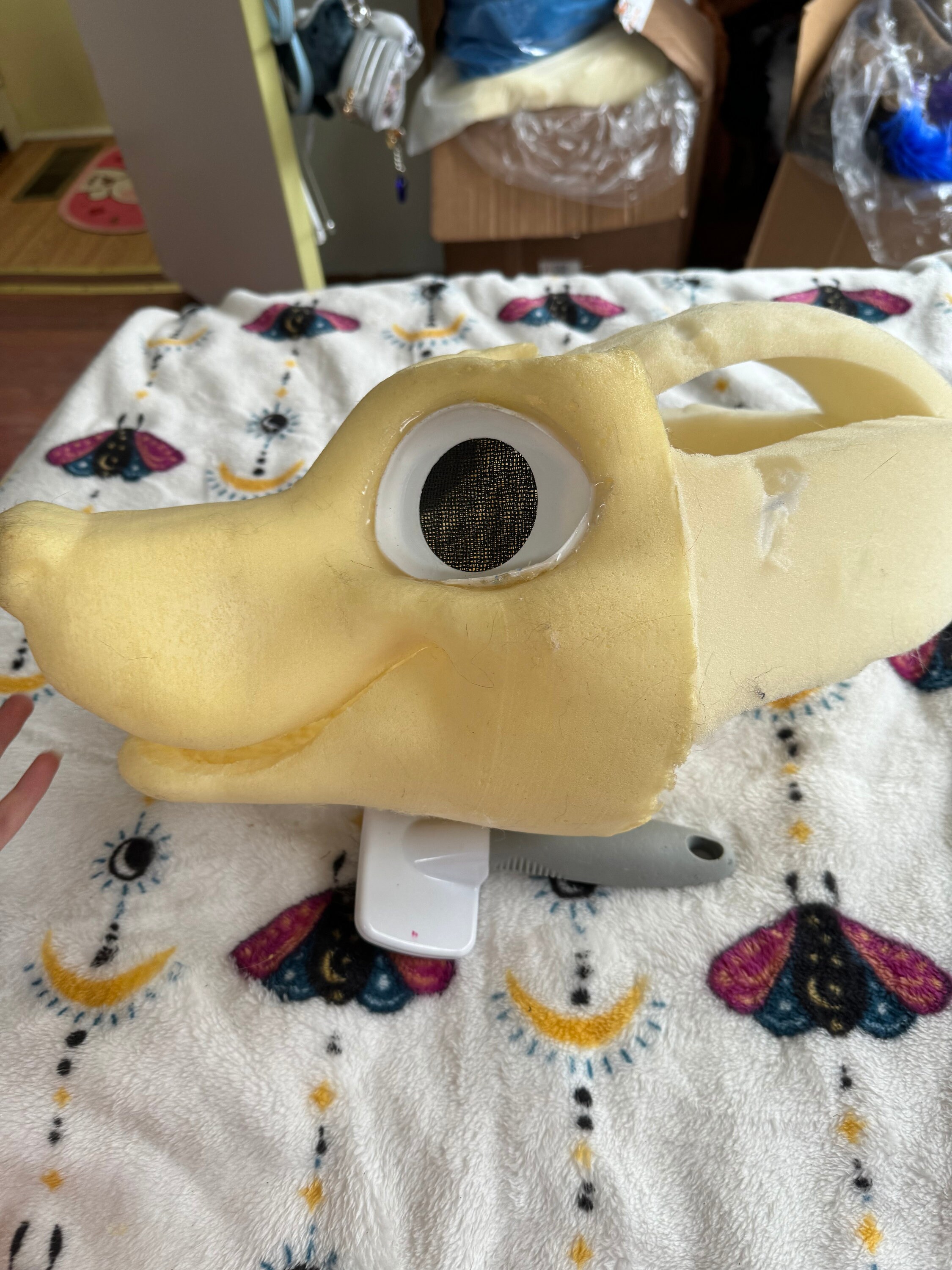 Opossum Fursuit Head Base Ready to Fur - Etsy