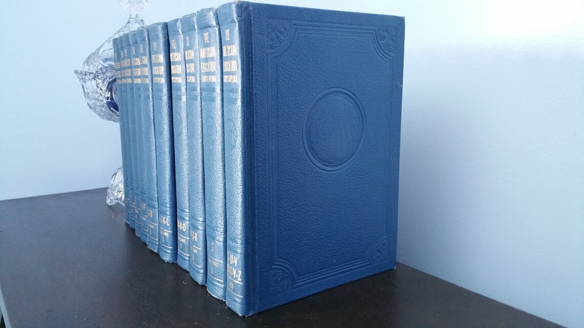 The American Educator Encyclopedia Complete Set Vintage 1957 Book ...