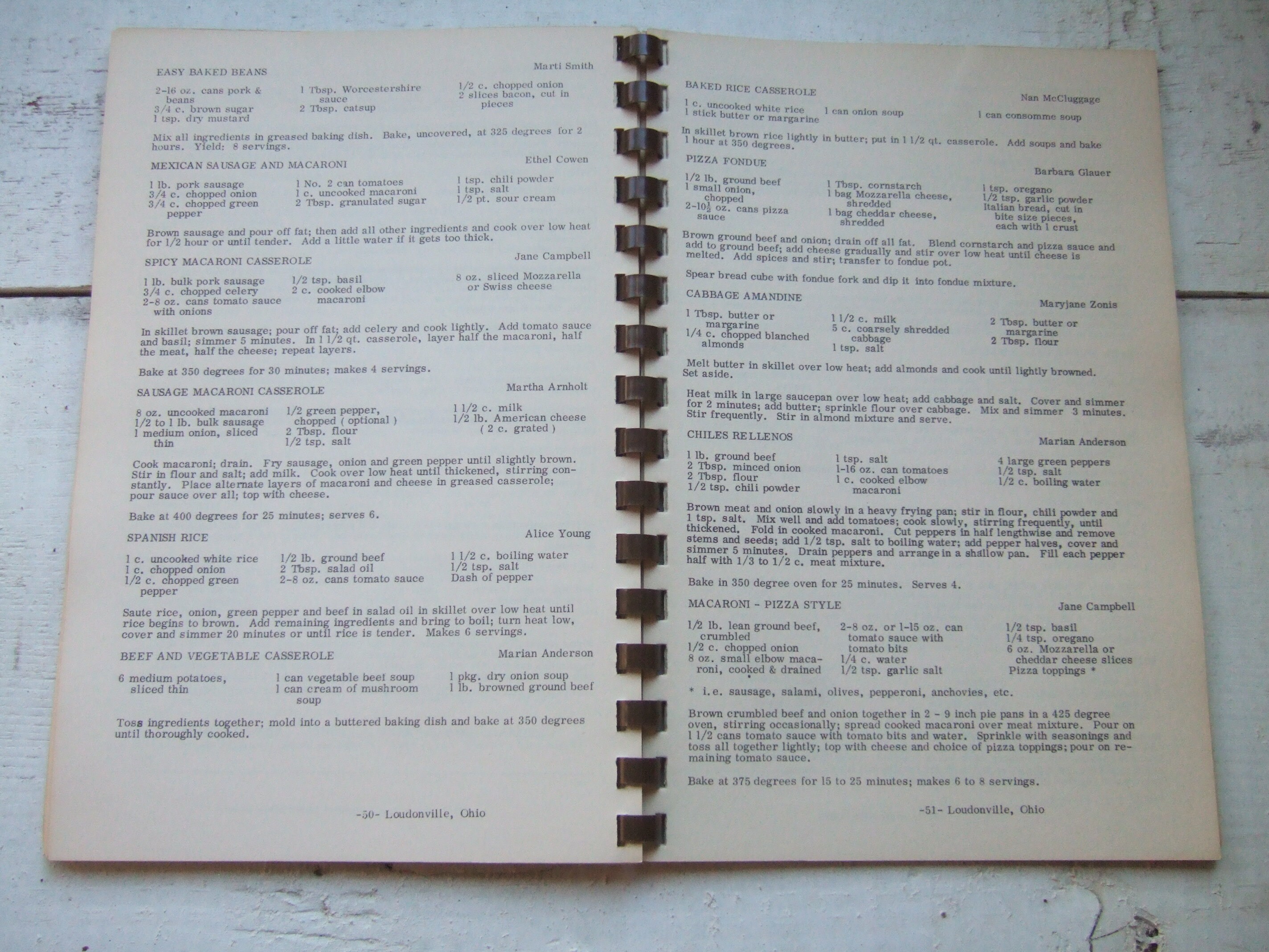 Vintage Ohio Cookbook Oldies but Goodies Cook Book Loudonville - Etsy UK