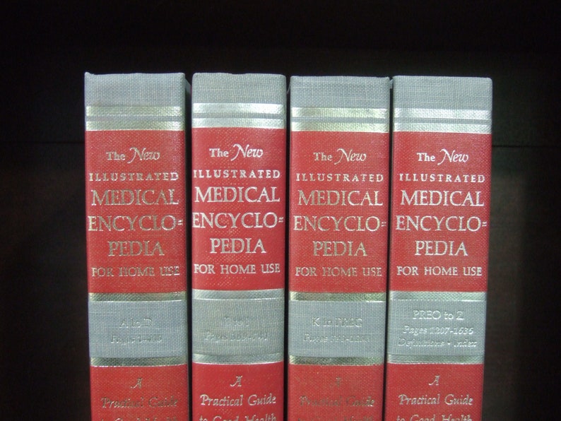 Medical Encyclopedia Set for Home Use Illustrated Complete - Etsy