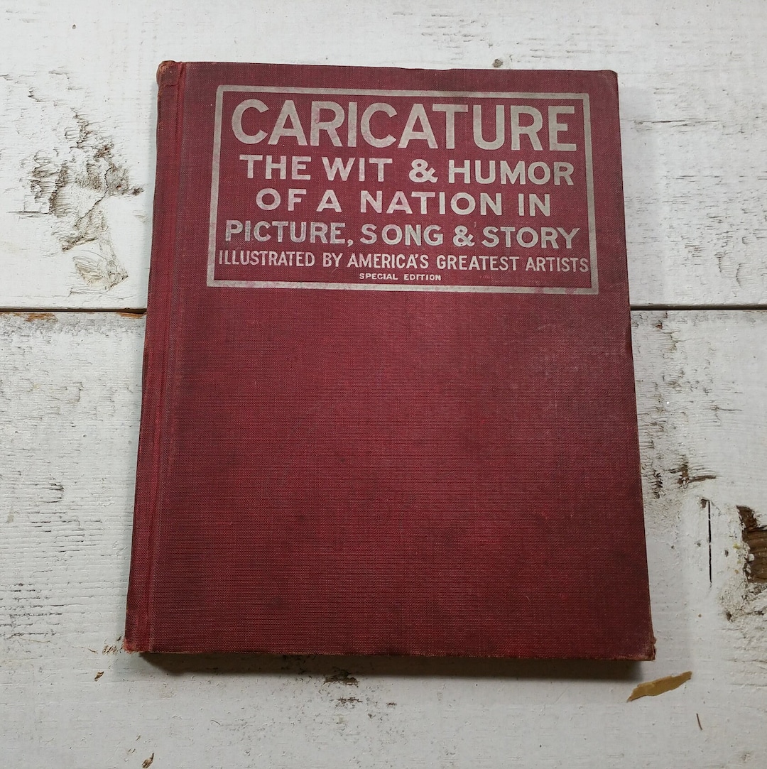 1915 Caricature Wit & Humor of a Nation in Picture Song Story Antique ...