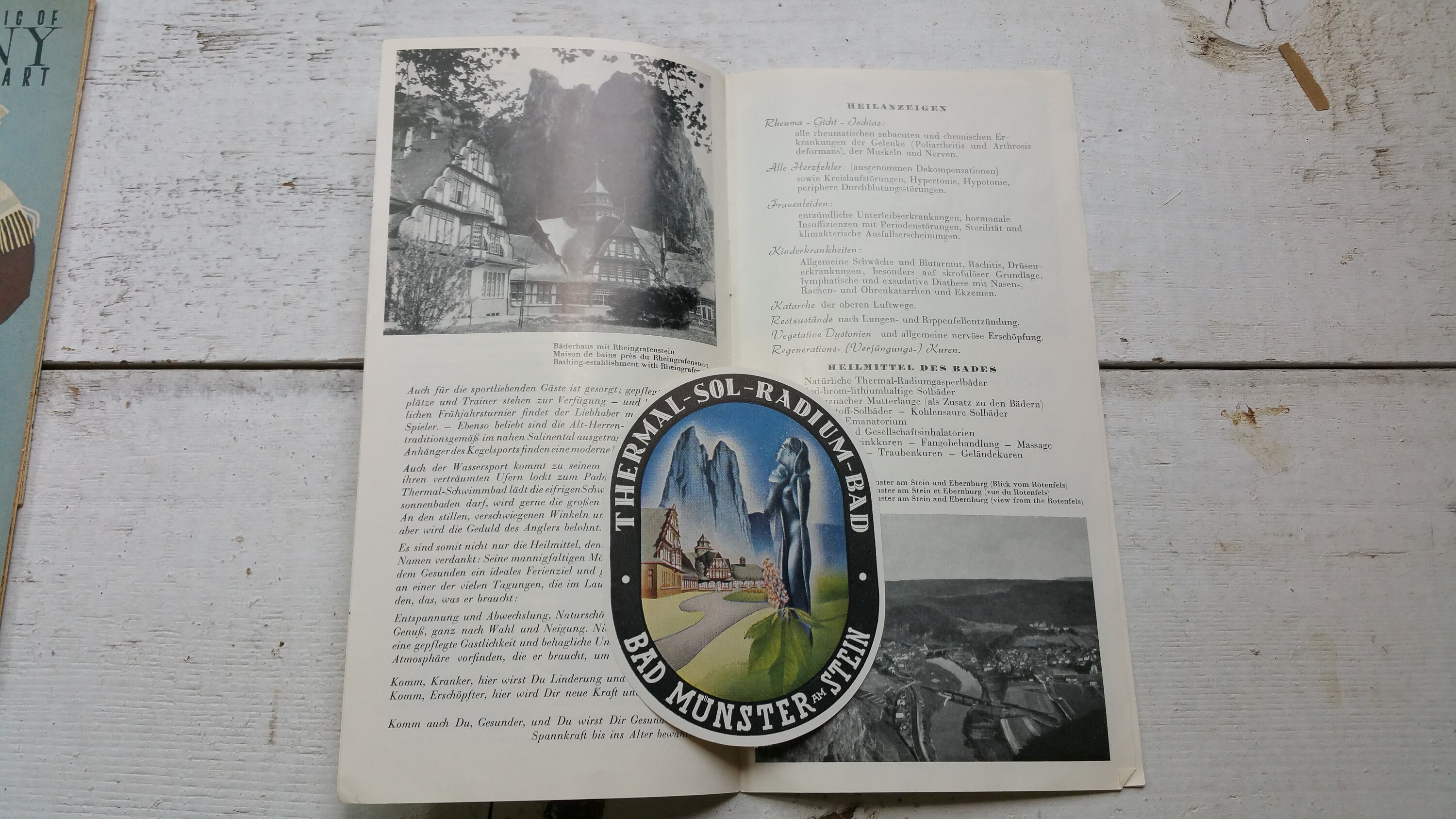 CHOICE Germany Travel Brochures Maps Vintage Midcentury History ...