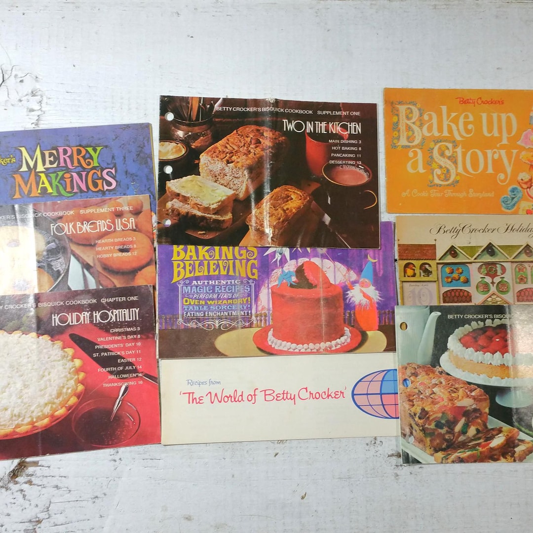 Choice Betty Crocker's Cook Booklet Vintage 50s 60s Favorite Cookbook ...