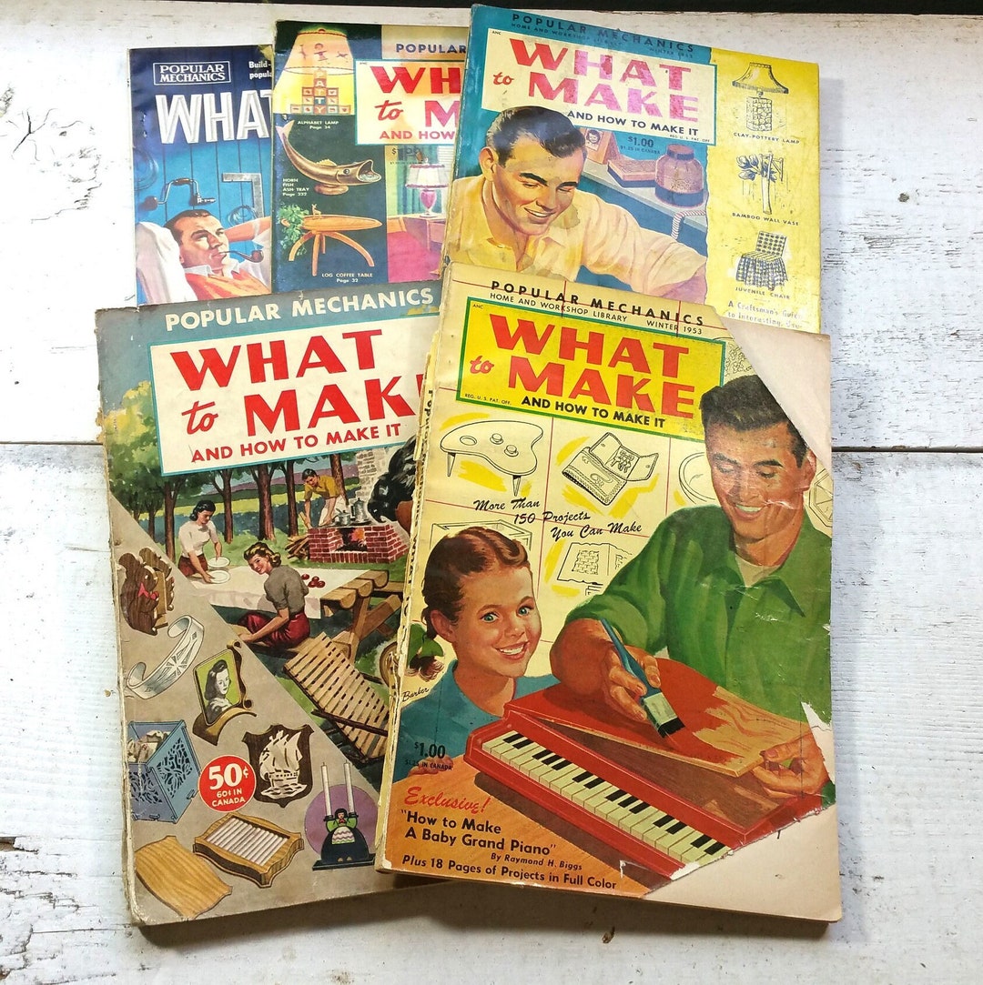CHOICE Midcentury What to Make & How to Make It Books Magazines Vintage ...