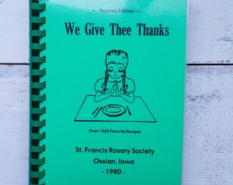Give Thanks Book - Etsy