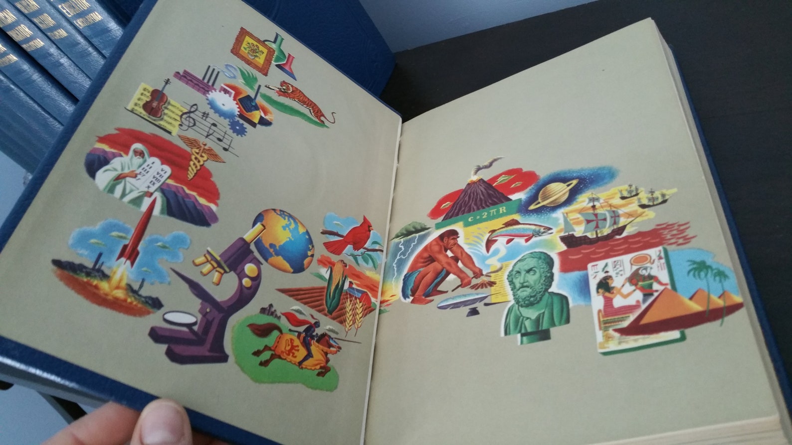 The American Educator Encyclopedia Complete Set Vintage 1957 Book ...