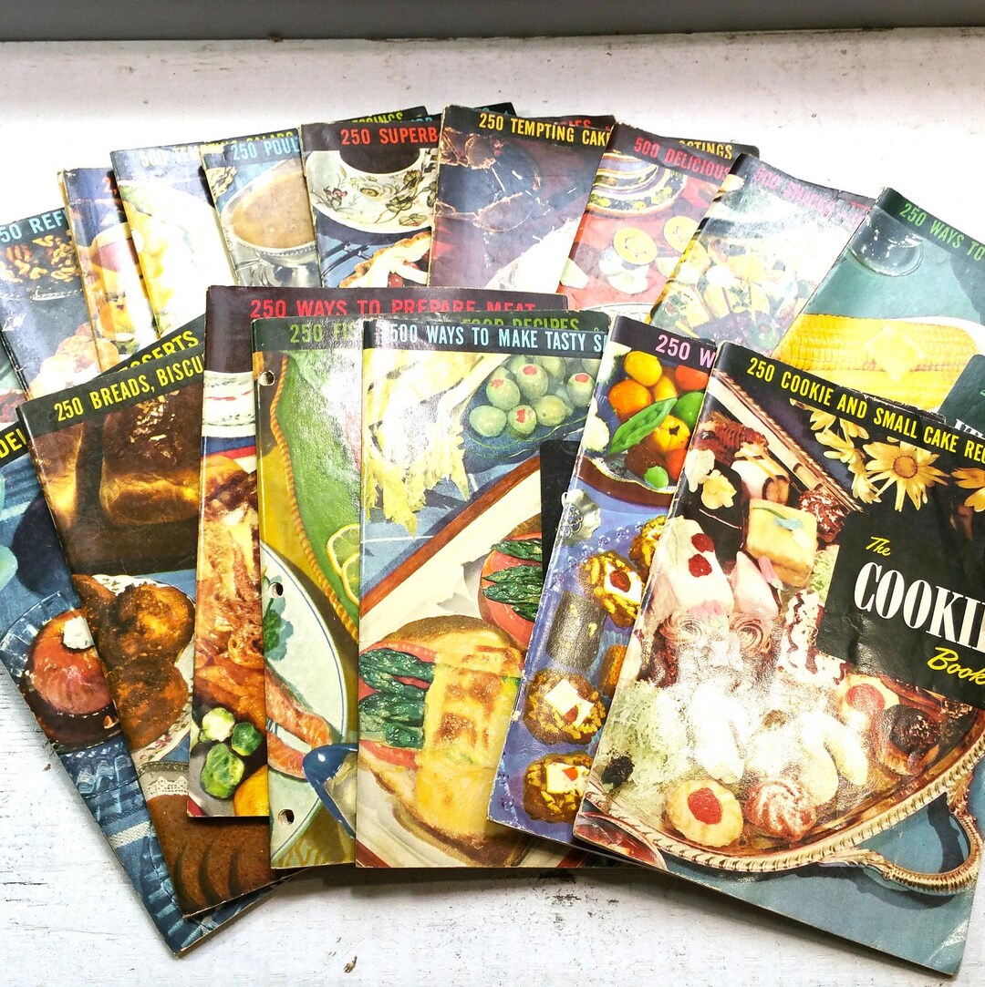 CHOICE Culinary Arts Cook Booklets Vintage 40s 50s Favorite Recipes ...