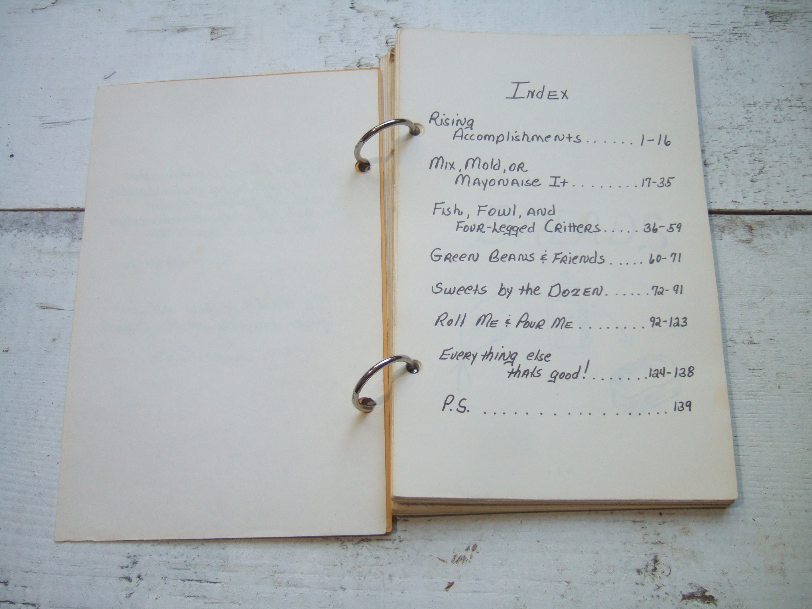 Vintage Copied Handwritten Recipes Cookbook Minnesota A | Etsy