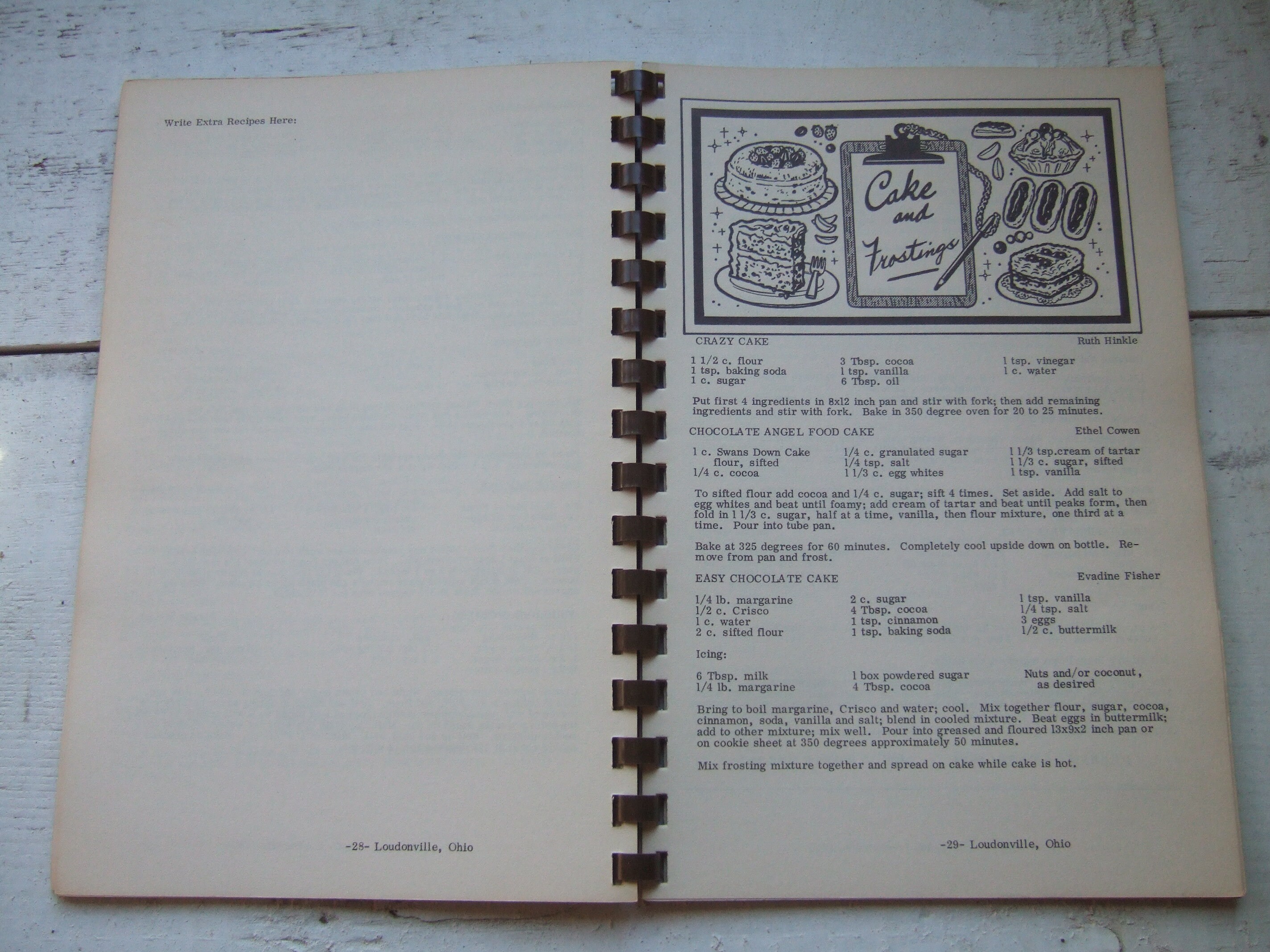 Vintage Ohio Cookbook Oldies but Goodies Cook Book Loudonville - Etsy UK