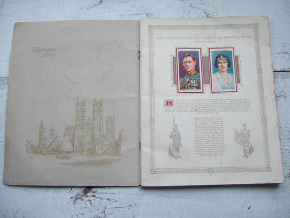 Coronation of H.M. King George VI Queen Elizabeth Vintage 1937 - Etsy