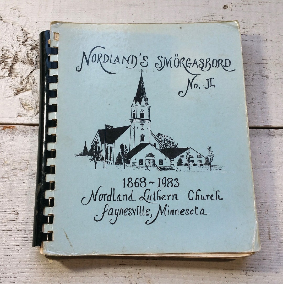 Norlands Smorgasbord II Cookbook Payneville MN Vintage Minnesota Cook ...