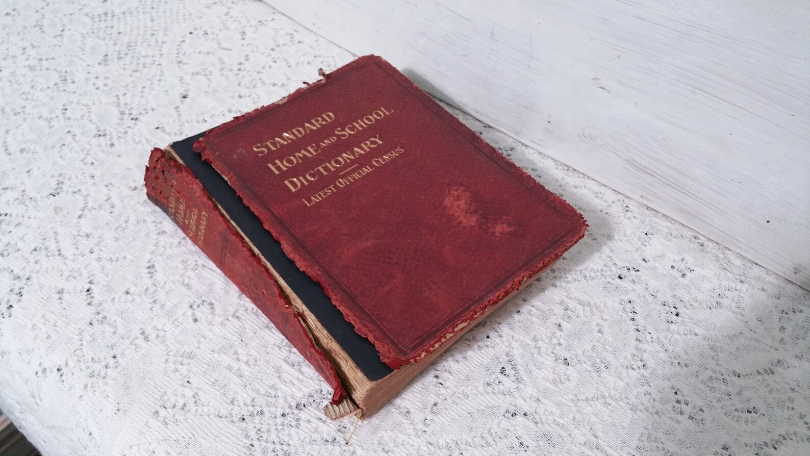 Choice Dictionary Antique Leather Decorative Books Shelf Library ...