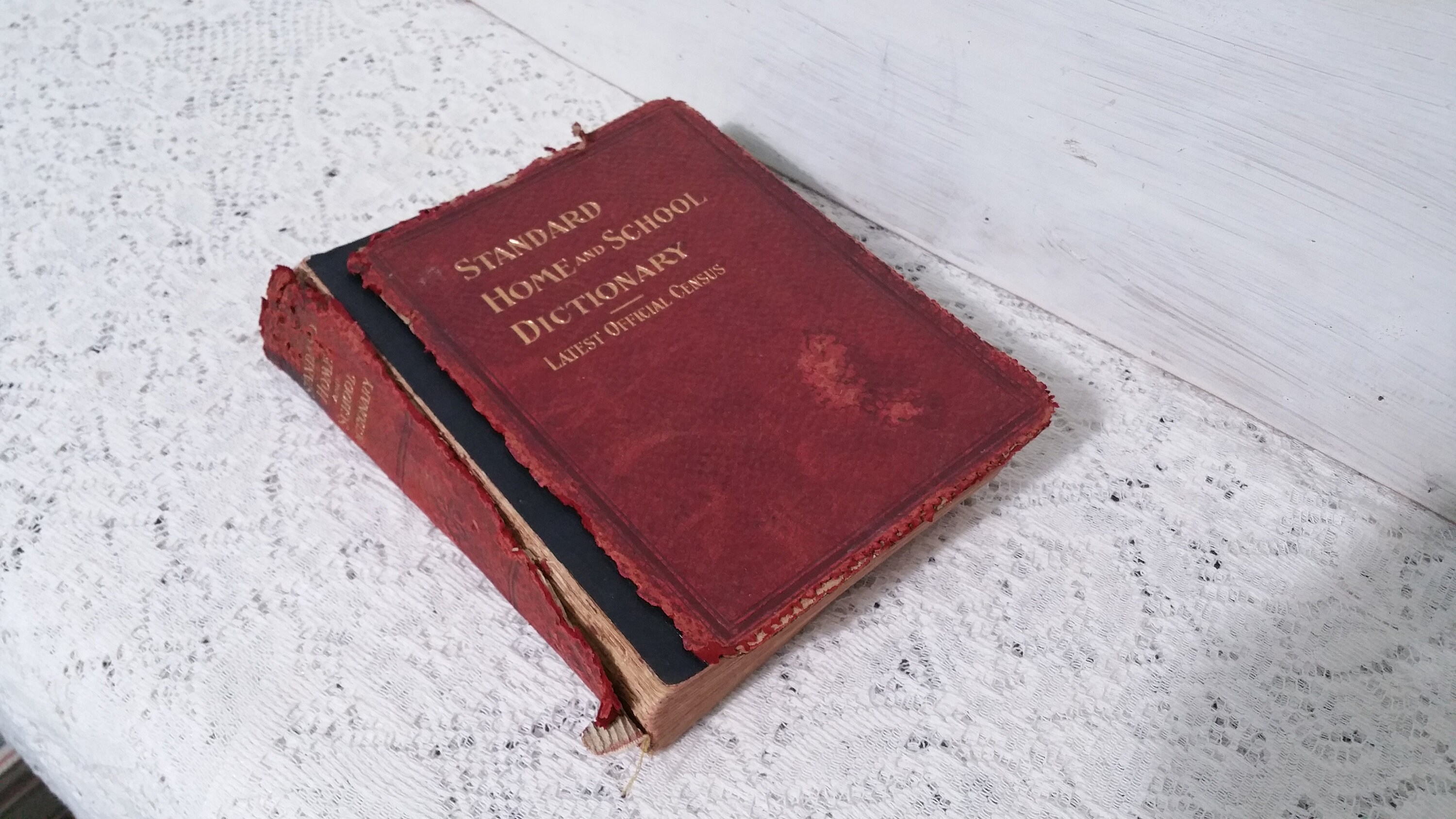 Choice Dictionary Antique Leather Decorative Books Shelf Library ...