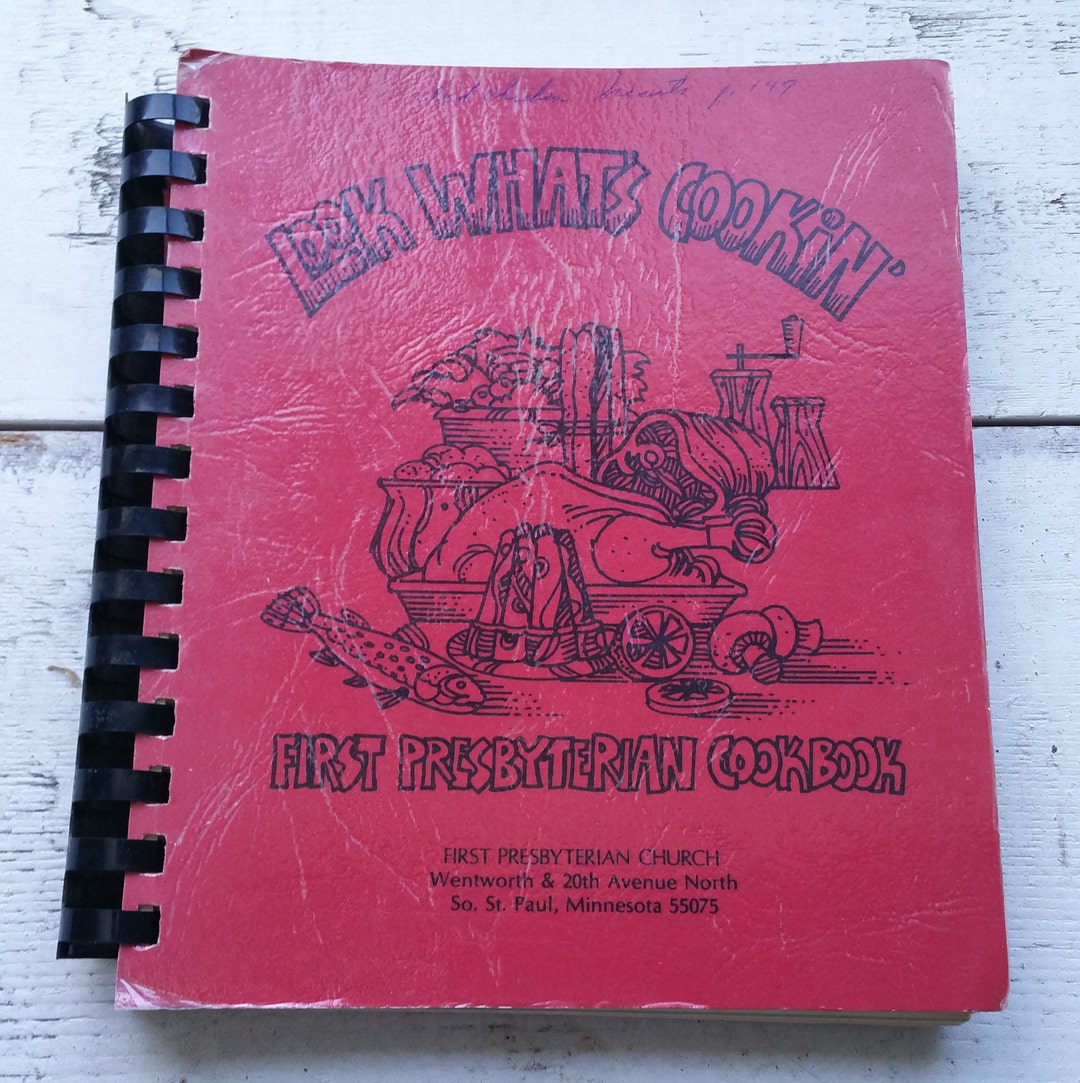 Look What's Cookin First Presbyterian Church Cookbook South St. Paul MN ...