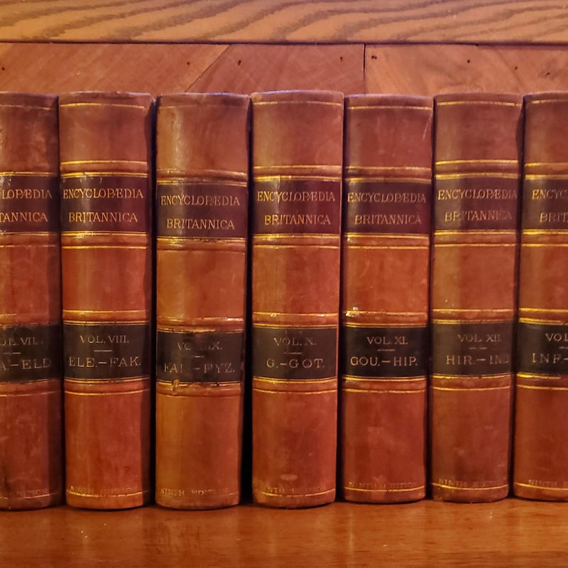 Encyclopedia Britannica Complete Set - Etsy