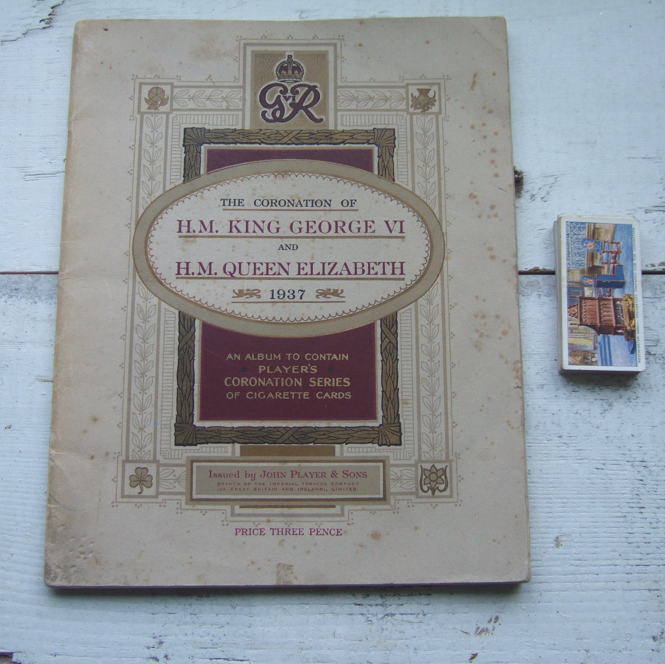 Coronation of H.M. King George VI Queen Elizabeth Vintage 1937 - Etsy