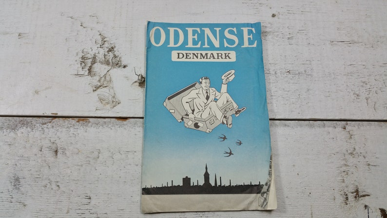 CHOICE Denmark Travel Brochure Maps Vintage Midcentury History ...