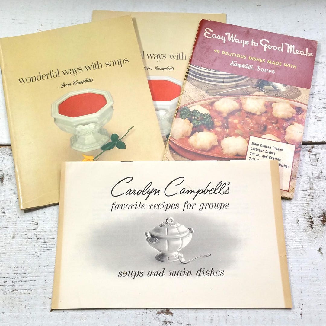 CHOICE Campbell Soups Cook Booklet Favorite Recipe Cookbook Vintage 50s ...
