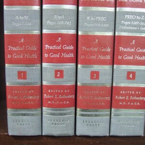 Medical Encyclopedia Set for Home Use Illustrated Complete - Etsy