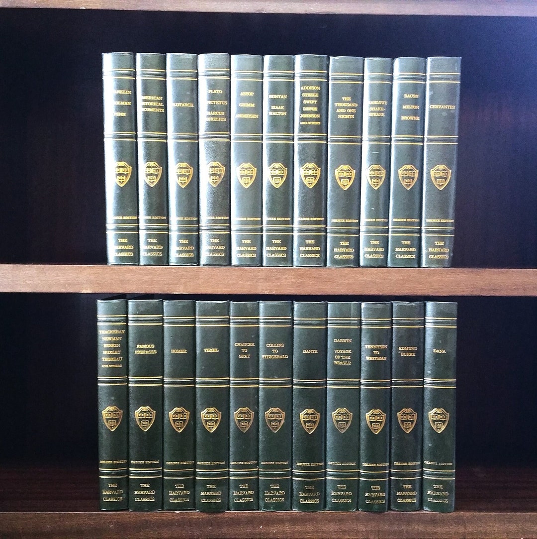 Harvard Classics Deluxe Registered Edition Set Vintage 22 Volumes ...