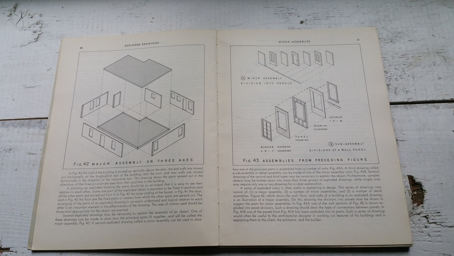 Architectural Graphics Vintage 1955 C. Leslie Martin Home Build Design ...