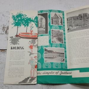 CHOICE Denmark Travel Brochure Maps Vintage Midcentury History ...