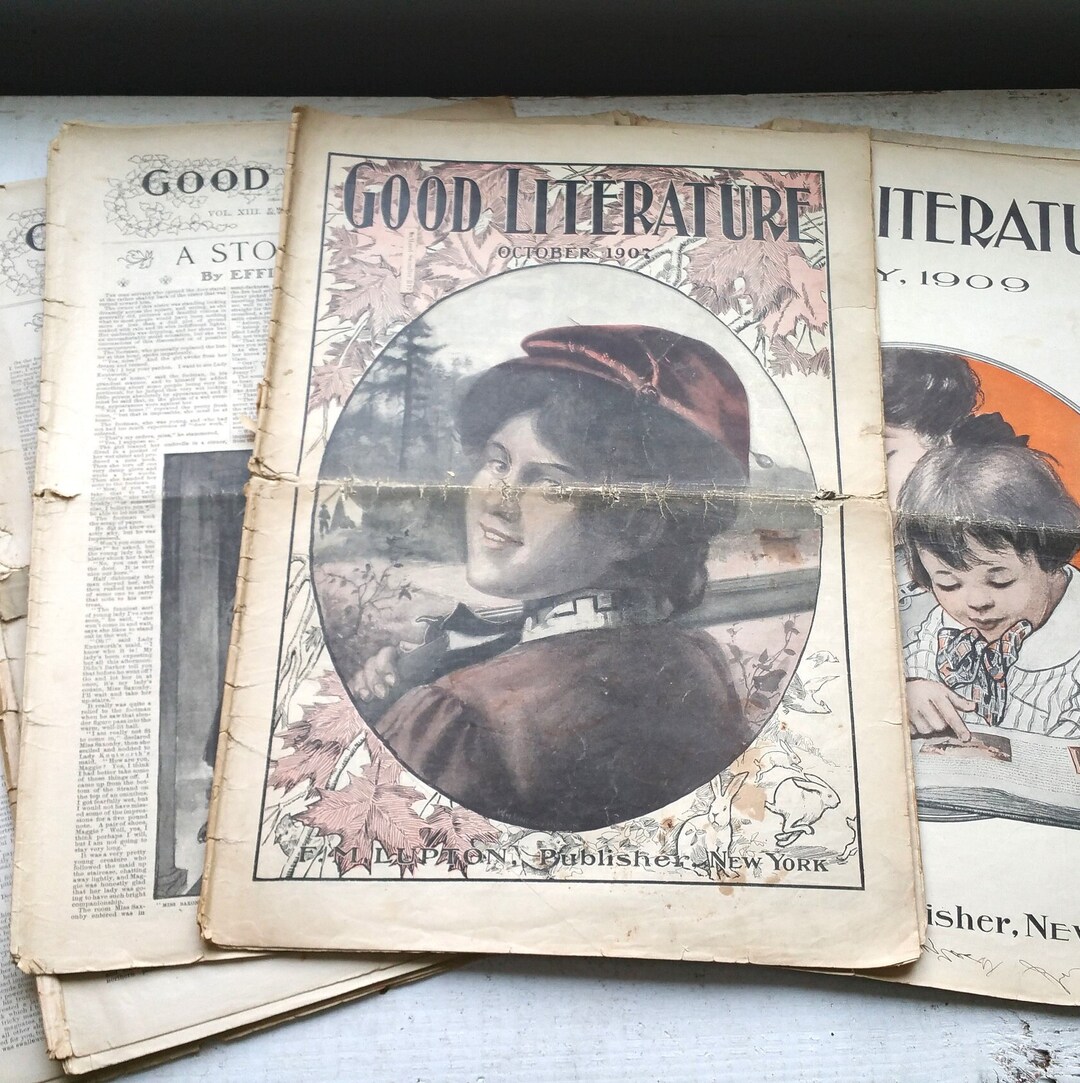 CHOICE Good Literature Magazines 1900s Antique Stories Tales Poems ...