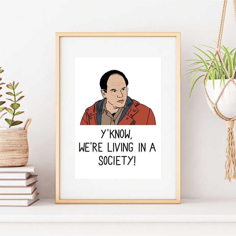 Costanza Poster - Etsy