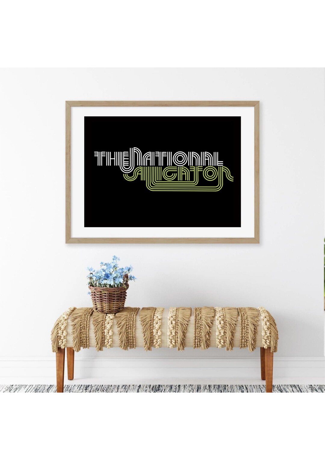 The National Alligator Music Home Art Print. Art for the Home. Home ...