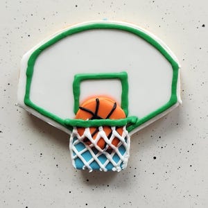 Basketball Birthday Sugar Cookies. Basketball Themed Sugar Cookies ...