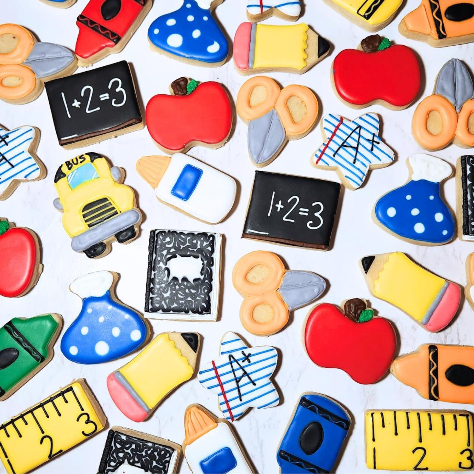 Back to School Cookies, Back to School Sugar Cookies, Back to School ...
