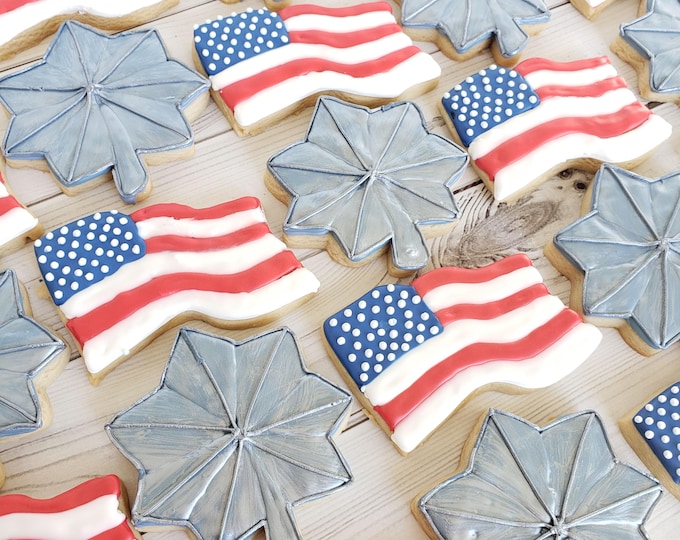 Lieutenant Colonel Promotion Sugar Cookies, Silver Oakleaf Cluster ...