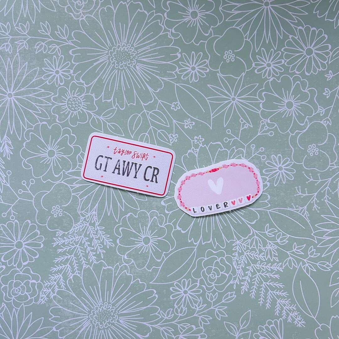 Swifty Sticker Pack Getaway Car, Illustration, Friendship Bracelet ...