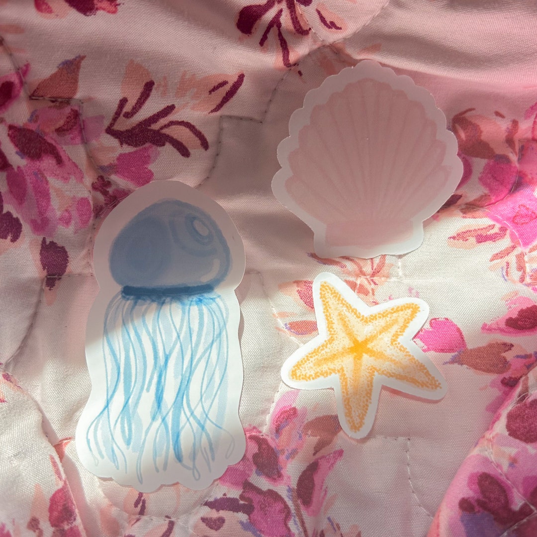 Sea Creatures Sticker Pack | Sea Animals, Illustration, Marine Life ...