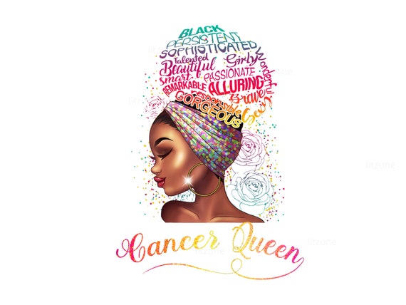 Cancer Queen SVG Premium Cancer Queen PNG Cancer Queen - Etsy