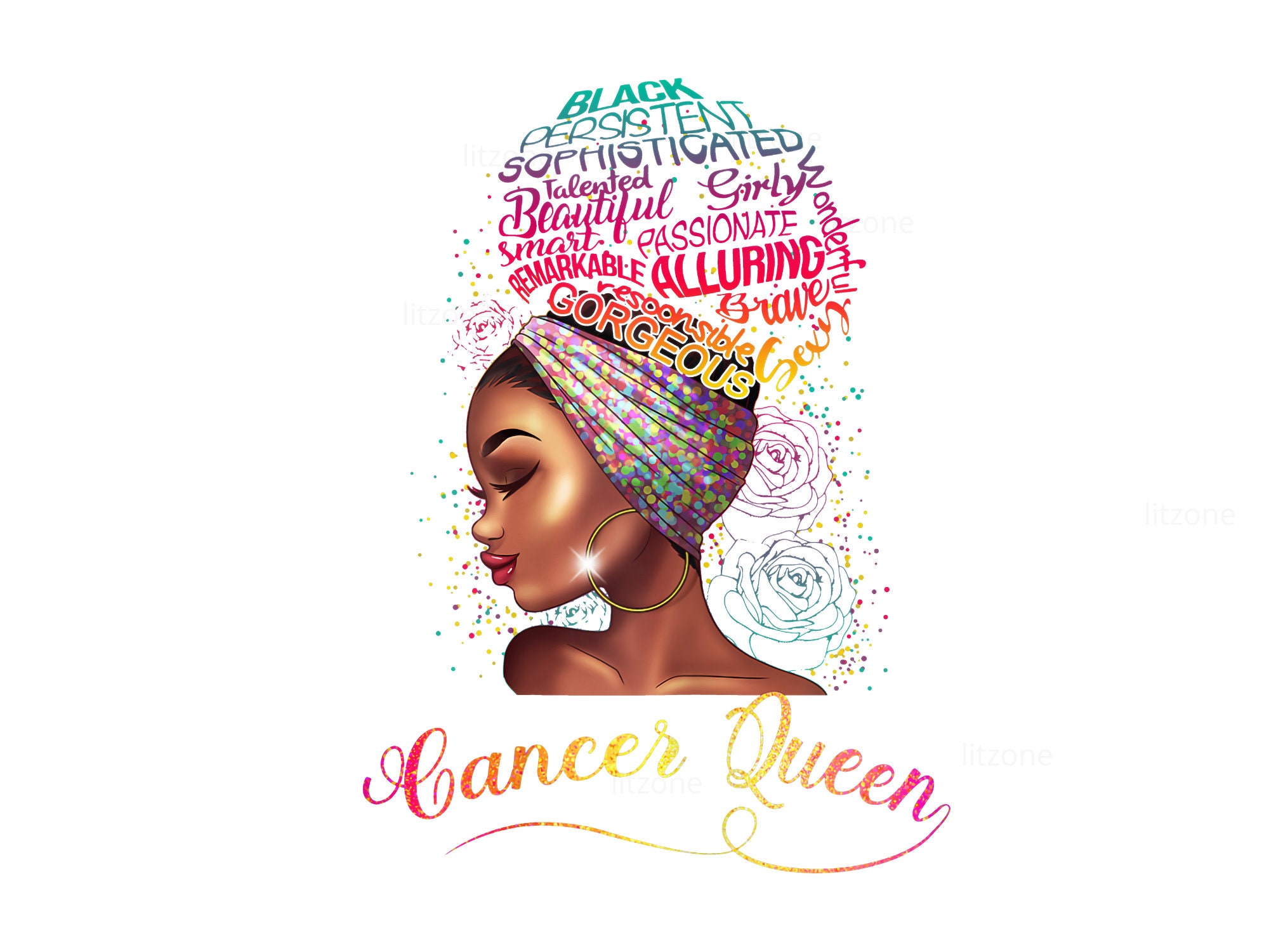 Cancer Queen SVG Premium Cancer Queen PNG Cancer Queen - Etsy