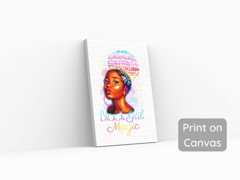 Black Girl Magic PNG Afro Girl Magic PNG - Etsy