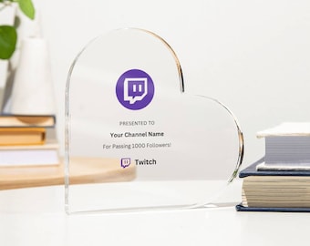 Twitch Vip Desk Ornament 3D Print Great Streamer Gift Gift for Streamer ...