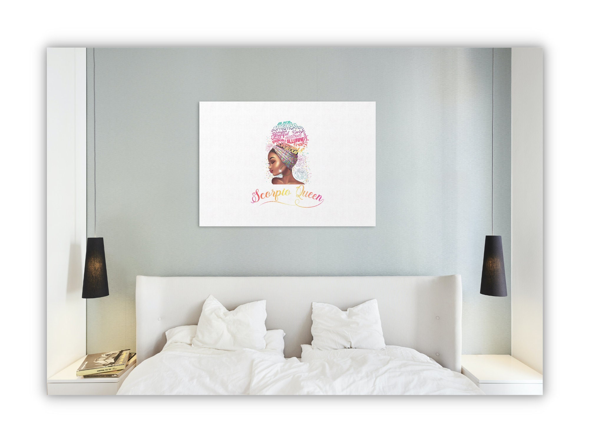 Scorpio Queen Black Queen Art Scorpio Queen PNG SVG - Etsy