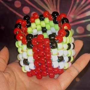 Invader Zim Gir Kandi Cuff With Custom Background Color - Etsy