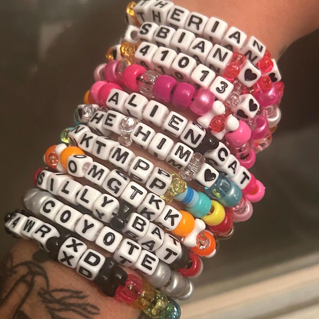 Custom Kandi Single/bracelet - Etsy