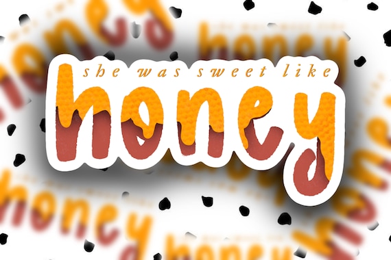 Halsey Inspired Sticker Honey Lyrics Sticker Matte or - Etsy