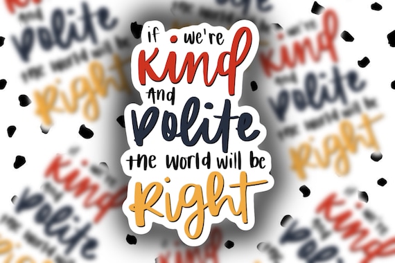 Paddington Sticker Paddington Quote Sticker Matte or | Etsy