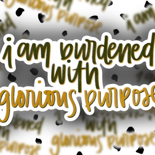 Glorious Purpose - Etsy
