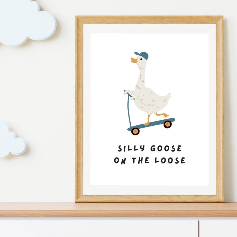 Goose Art - Etsy